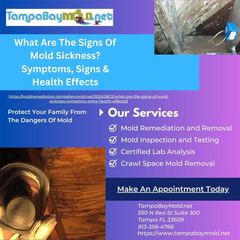 What Are The Signs Of Mold Sickness? Symptoms & Signs, Health Effects